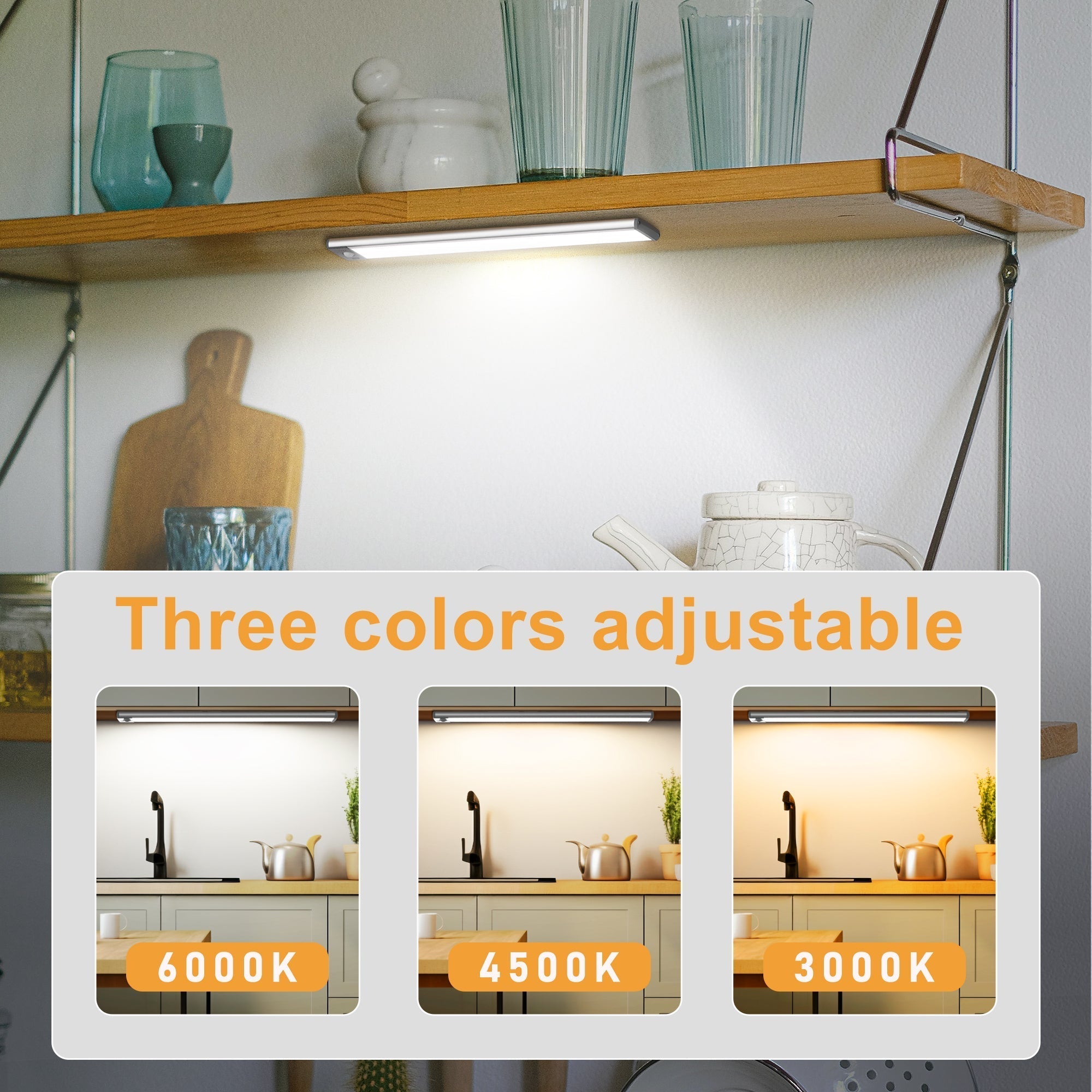 Benefits of using rechargeable LED under cabinet lights – LEPOTEC SHOP
