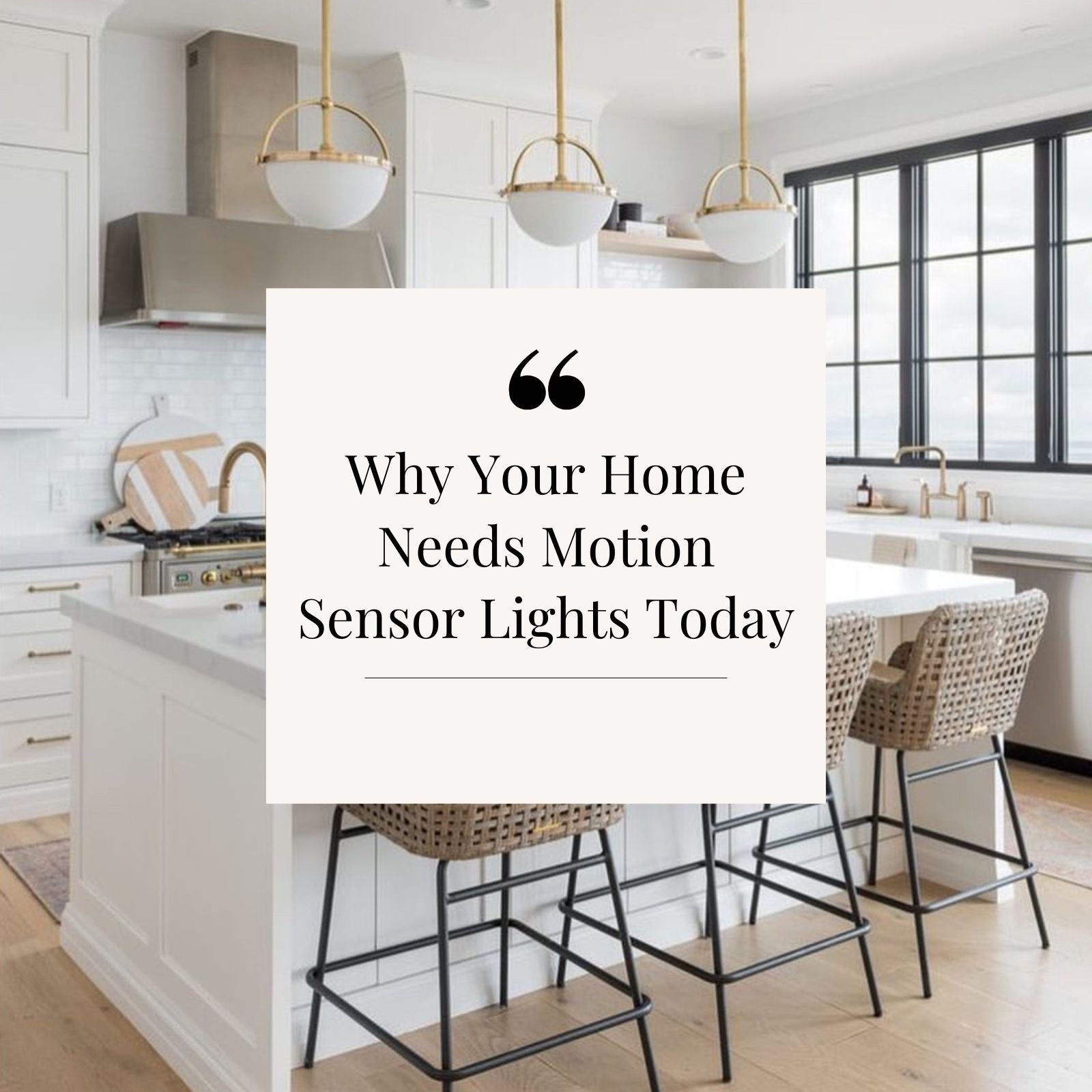 Why Your Home Needs Motion Sensor Lights Today – LEPOTEC SHOP